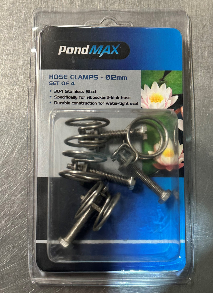 Pondmax Hose Clamp Box Of 4