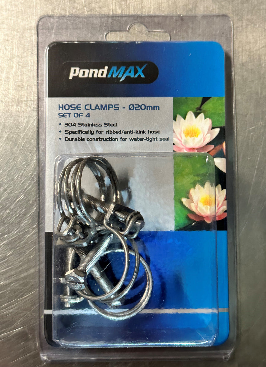Pondmax Hose Clamp Box Of 4