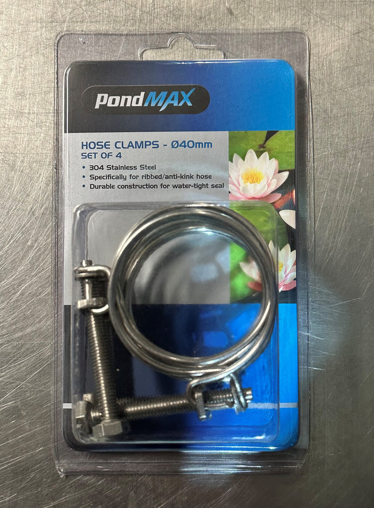 Pondmax Hose Clamp Box Of 4