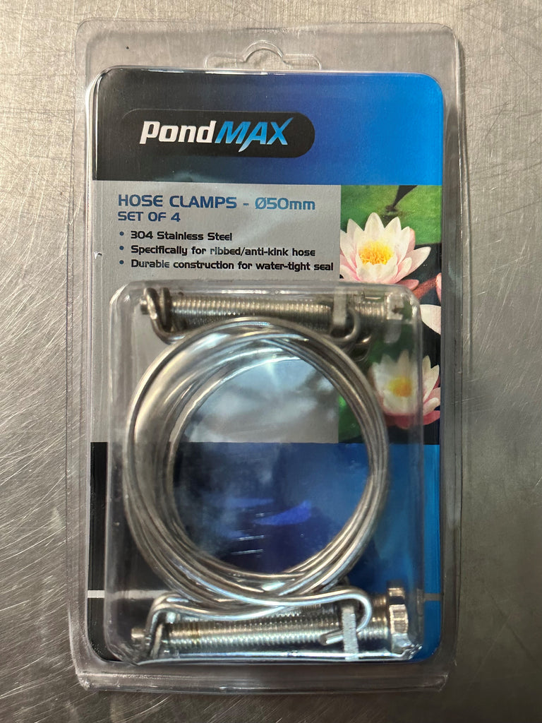 Pondmax Hose Clamp Box Of 4