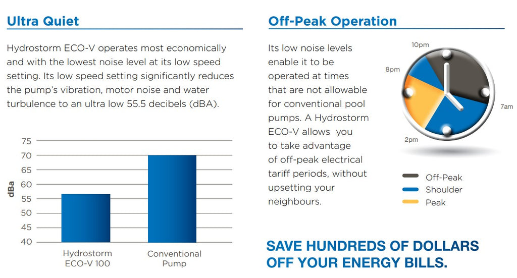 Waterco Hydrostorm ECO-V 100 Pump