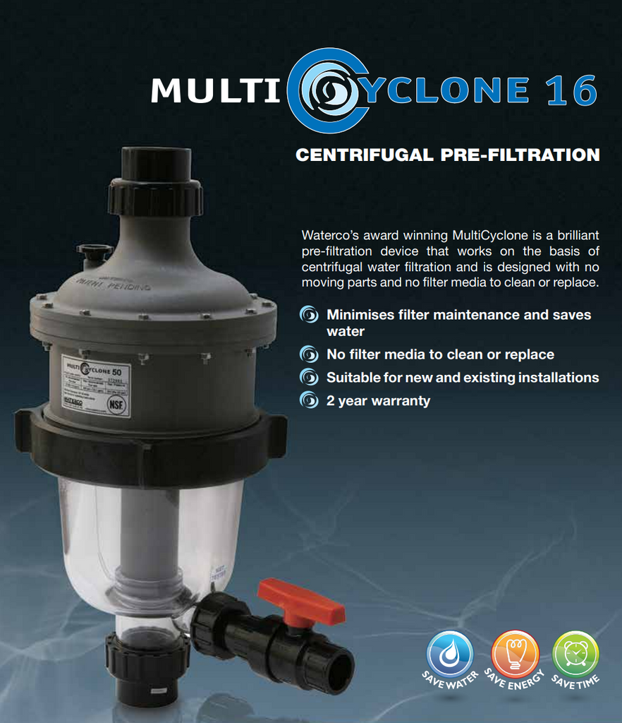 Buy Waterco Multicyclone 16 Centrifugal Filter Online | Ponds R Us